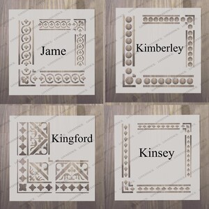 Border Stencils. Small. for Craft. - Etsy