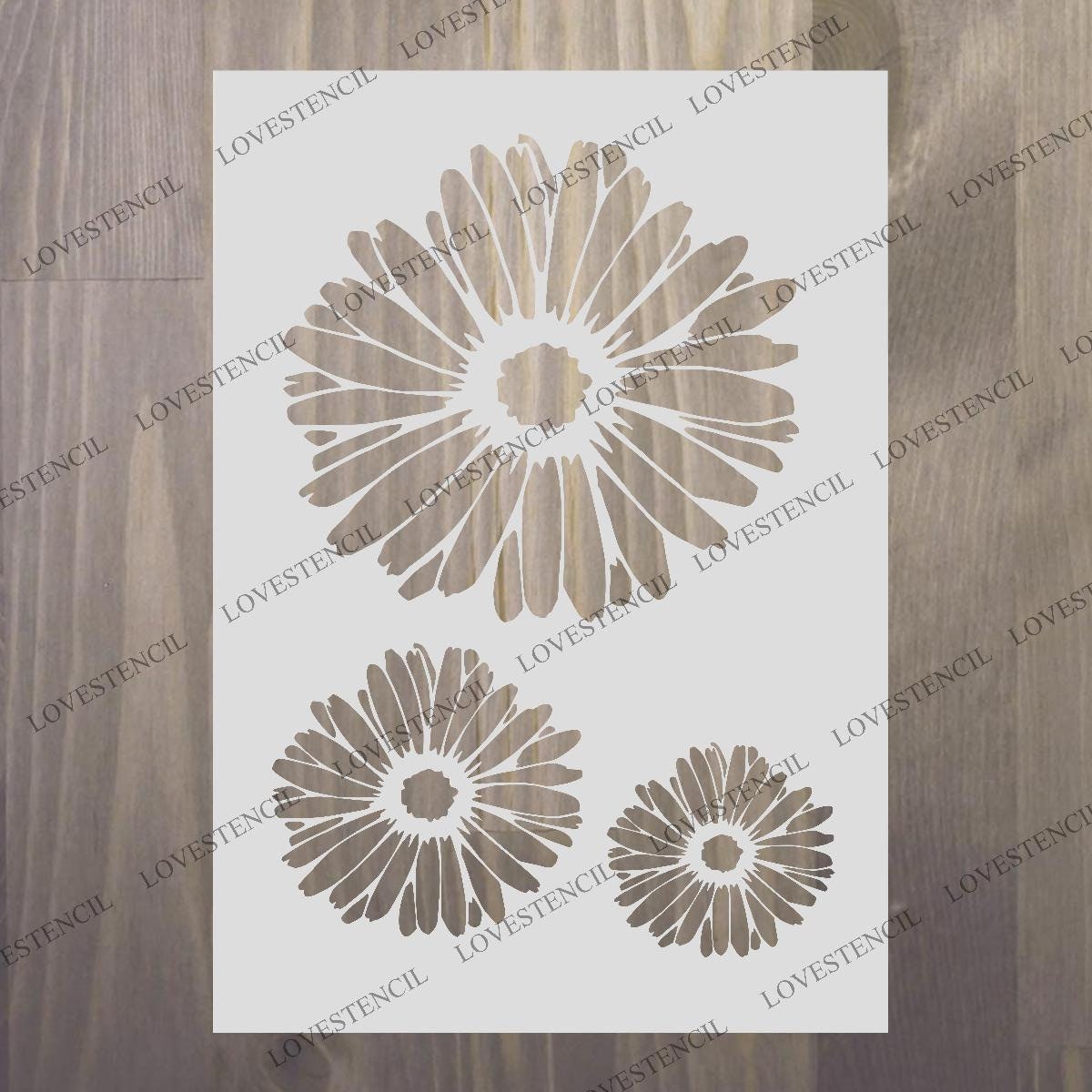 CHOOSE DESIGN A5 Flowers Leaves Plants Stencils. - Etsy UK