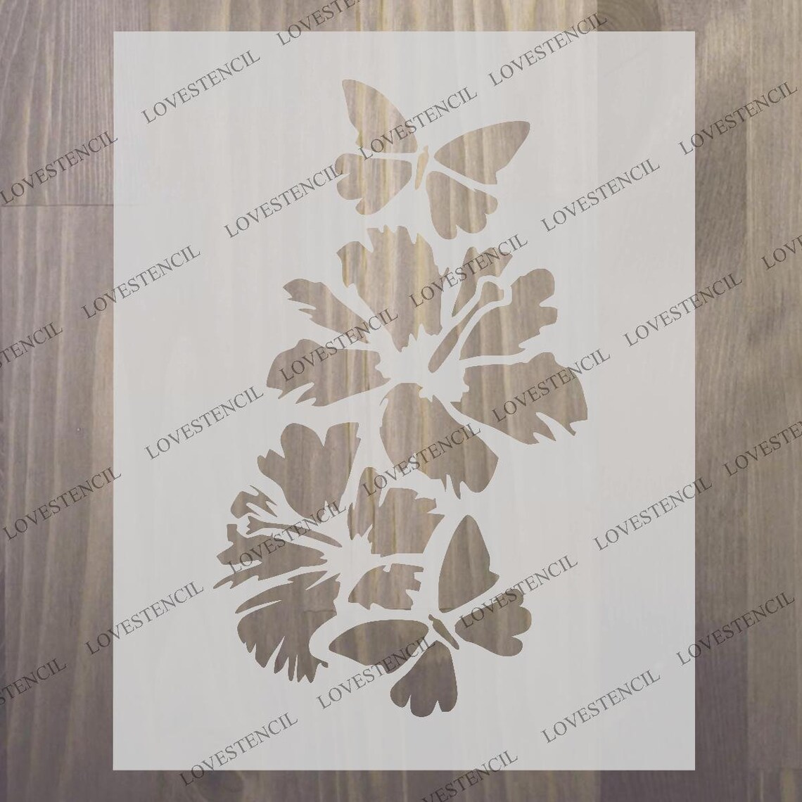 CHOOSE DESIGN A5 Flowers Leaves Plants Stencils. - Etsy UK