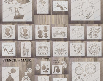 Strawberry Stencil Reusable Strawberry Stencils, Large Strawberry ...