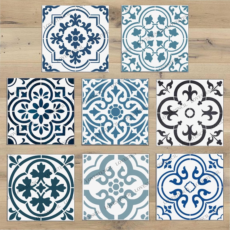 Floor Stencils Pattern - Etsy UK