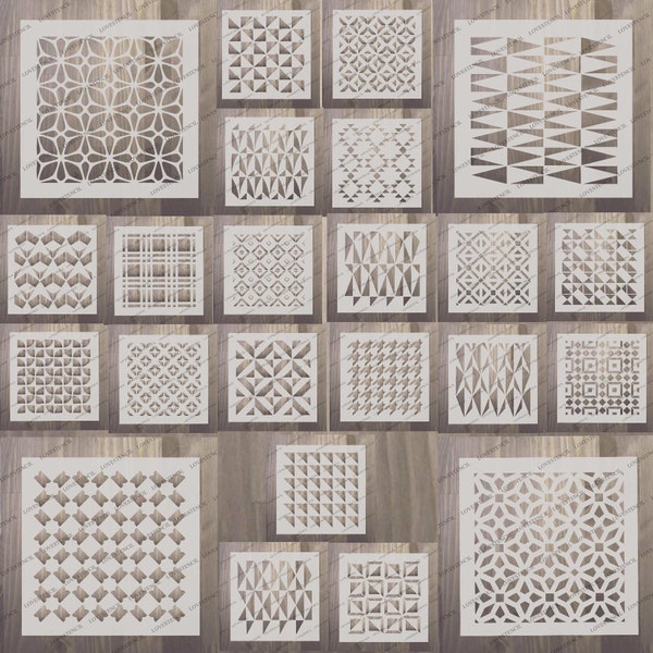 Craft Stencils - Etsy