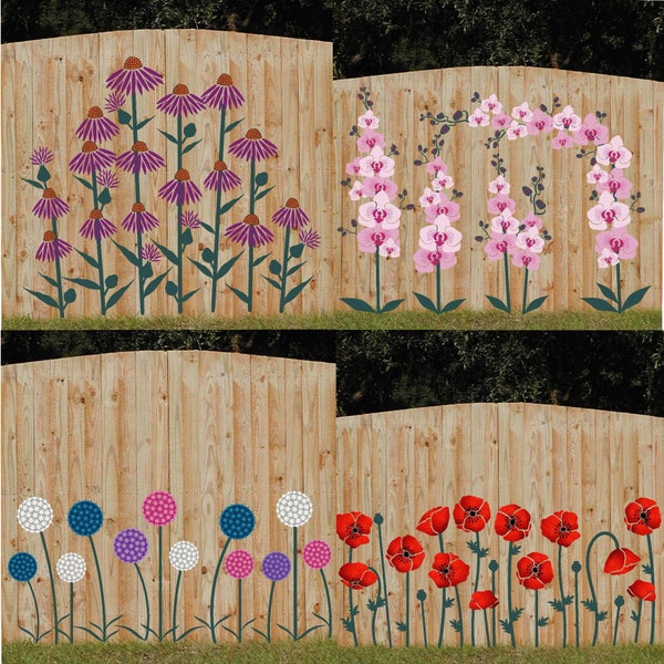 Fence Stencils - Etsy