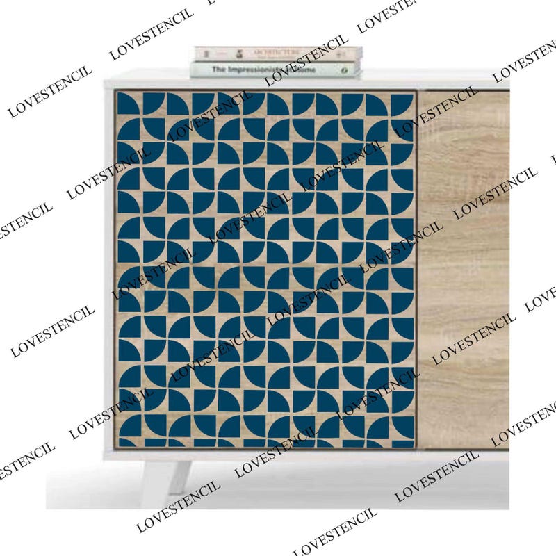 Wallpaper Stencil - Etsy UK