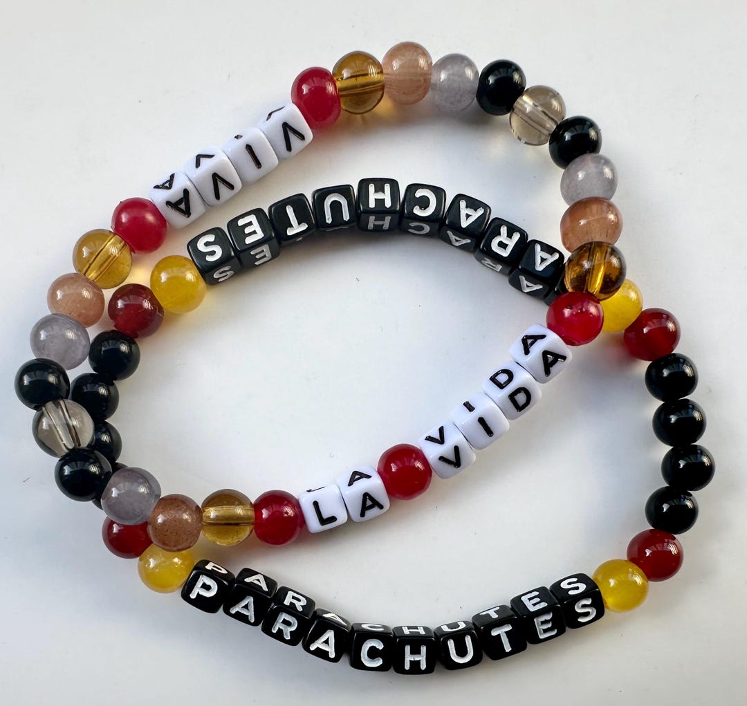 COLDPLAY Bracelet Duo (multiple Styles) - Etsy