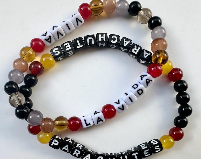 COLDPLAY Bracelet Duo (multiple Styles) - Etsy