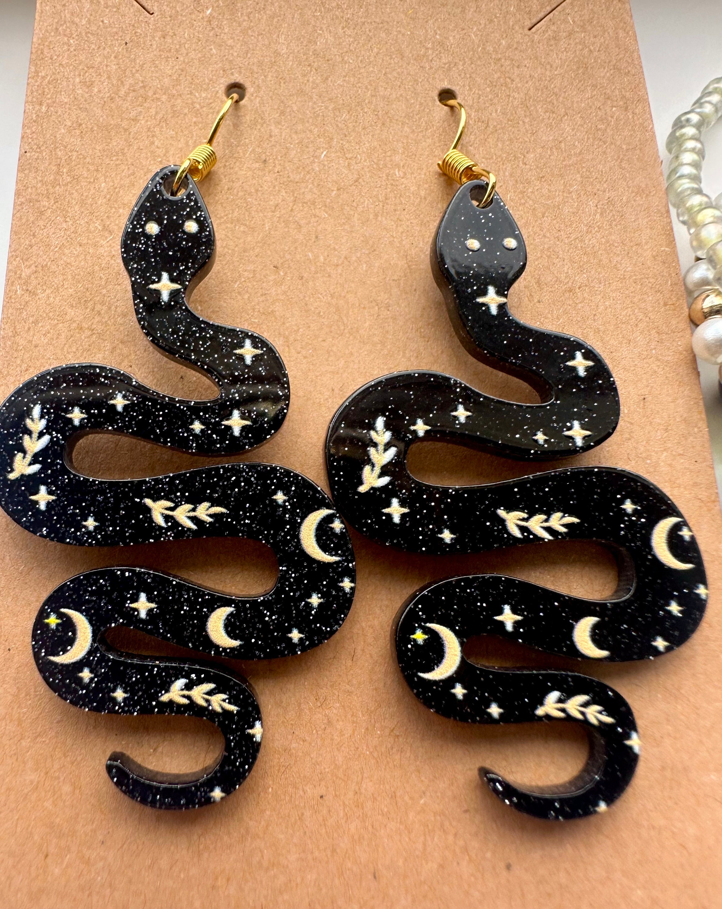 REP Snake Earring Set in GOLD - Etsy