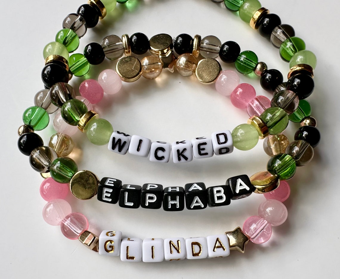 WICKED Inspired Bracelet Set - Etsy
