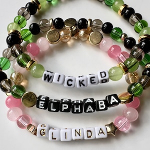 WICKED Inspired Bracelet Set - Etsy