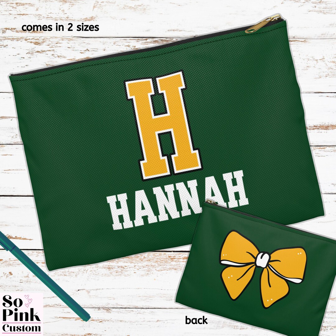 Custom Cheer Bag With Name Initial, Personalized Cheerleading Bag ...