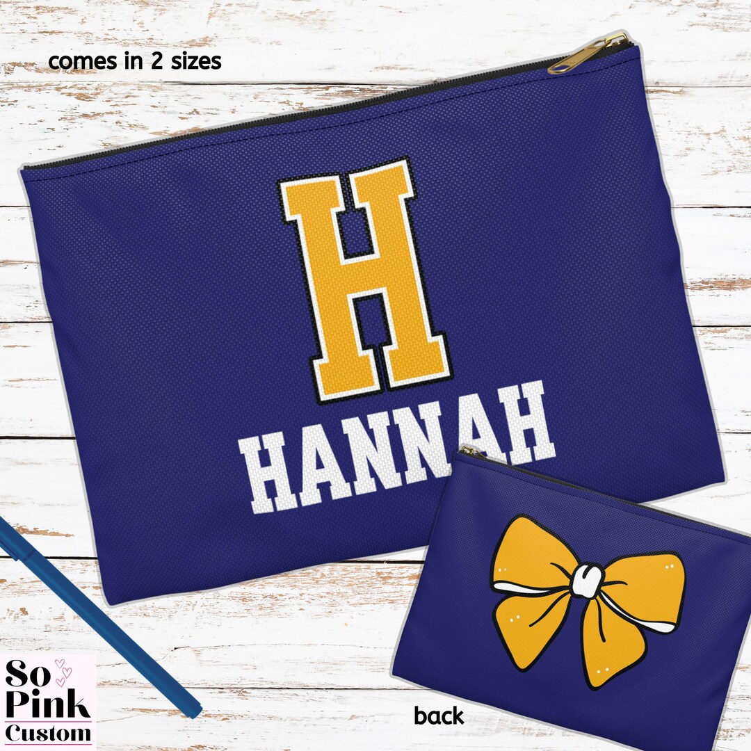 Custom Cheer Bag With Name Initial, Personalized Cheerleading Bag ...