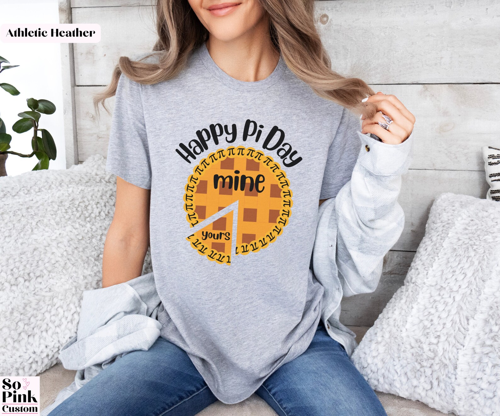 Happy Pi Day Pie Shirt, Funny Pi Day Shirt, Cute Pi Shirt for Pie Lover ...