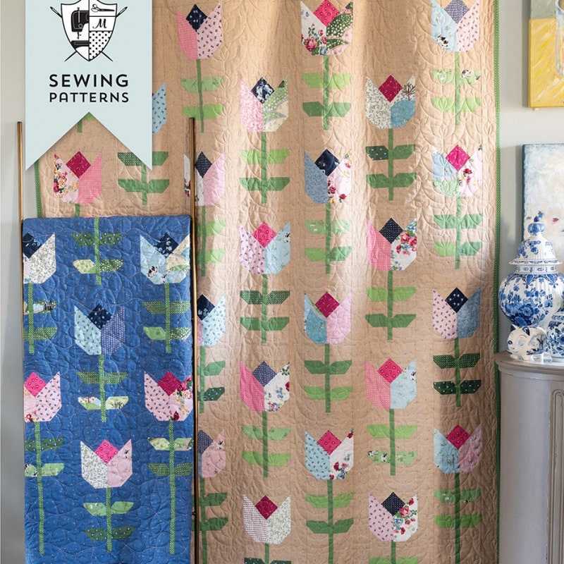 Tulip Quilt Pattern - Etsy