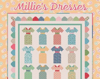 Millie's Dresses Downloadable PDF Quilt Pattern by Lori Holt of Bee in ...