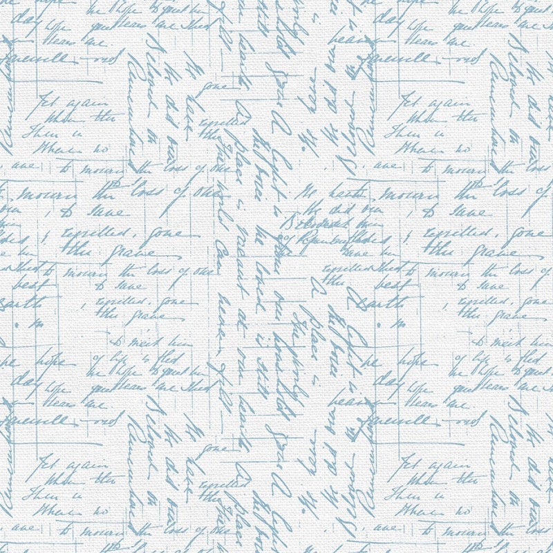French Script Fabric - Etsy UK