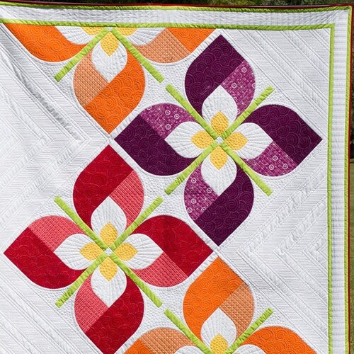 Windswept Modern Quilt Pattern From on Williams Street - Etsy