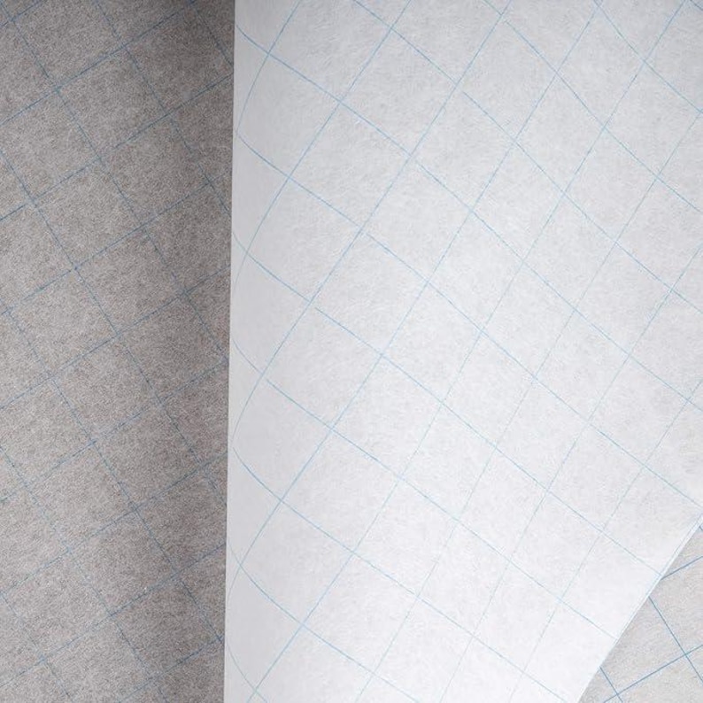 Tru-grid 1 Inch Gridded Lined Interfacing by Pellon #810-WHITE - 44 ...