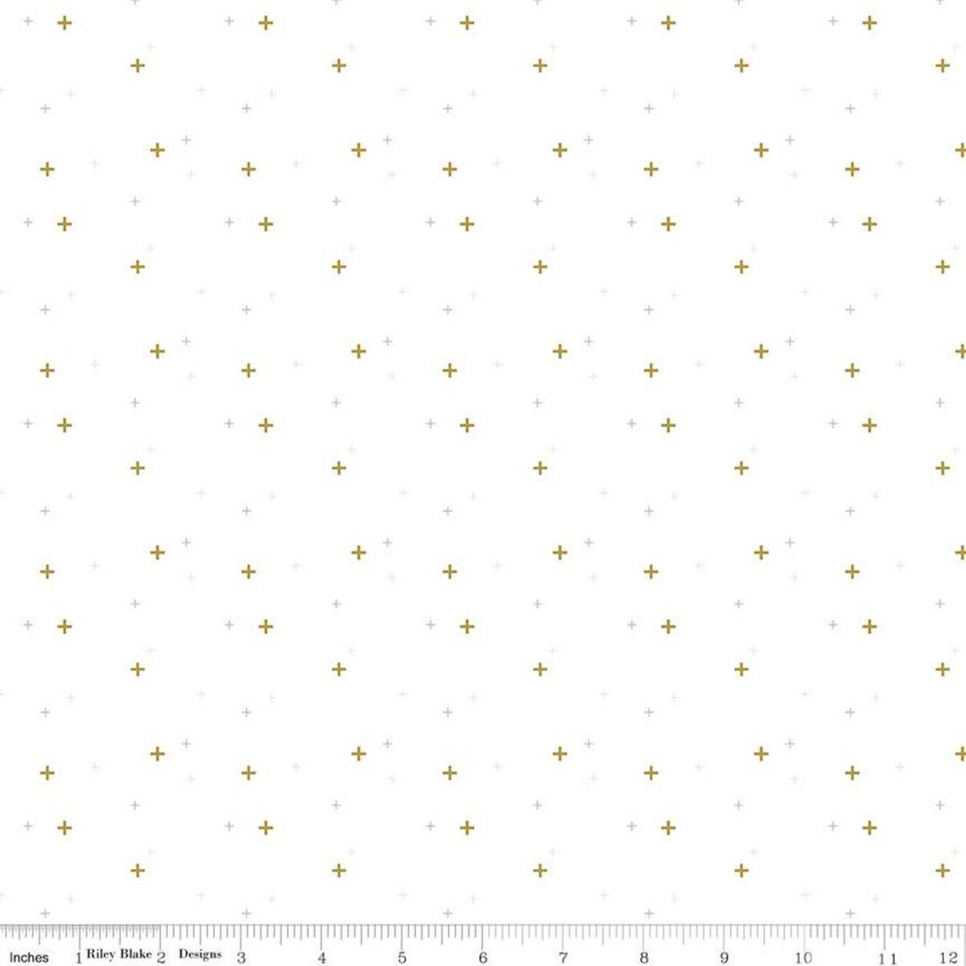 Sparkler White Quilt Cotton Fabric by Melissa Mortenson for Riley Blake ...