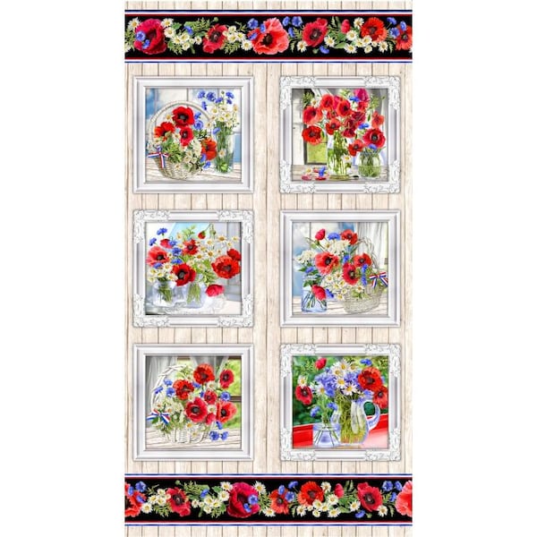 Poppy Fabric - Etsy Canada