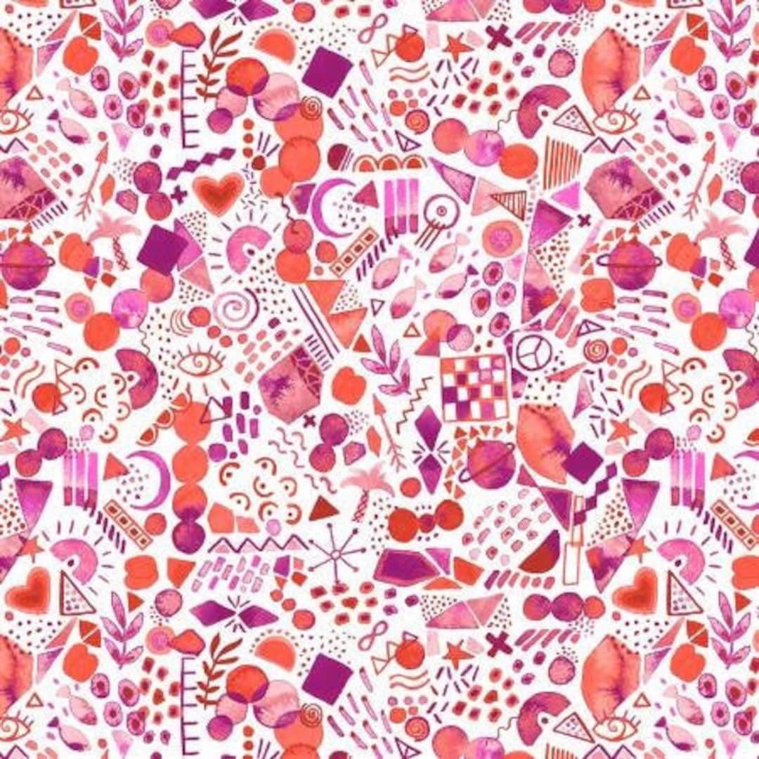 Vitral Granada Quilting Cotton Fabric From Marbella by Tania Garcia for ...