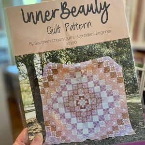 Inner Beauty Confident Beginner Quilt Pattern Booklet by Melanie ...