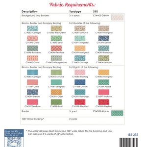 Millie's Dresses Quilt Pattern by Lori Holt of Bee in My Bonnet for It ...