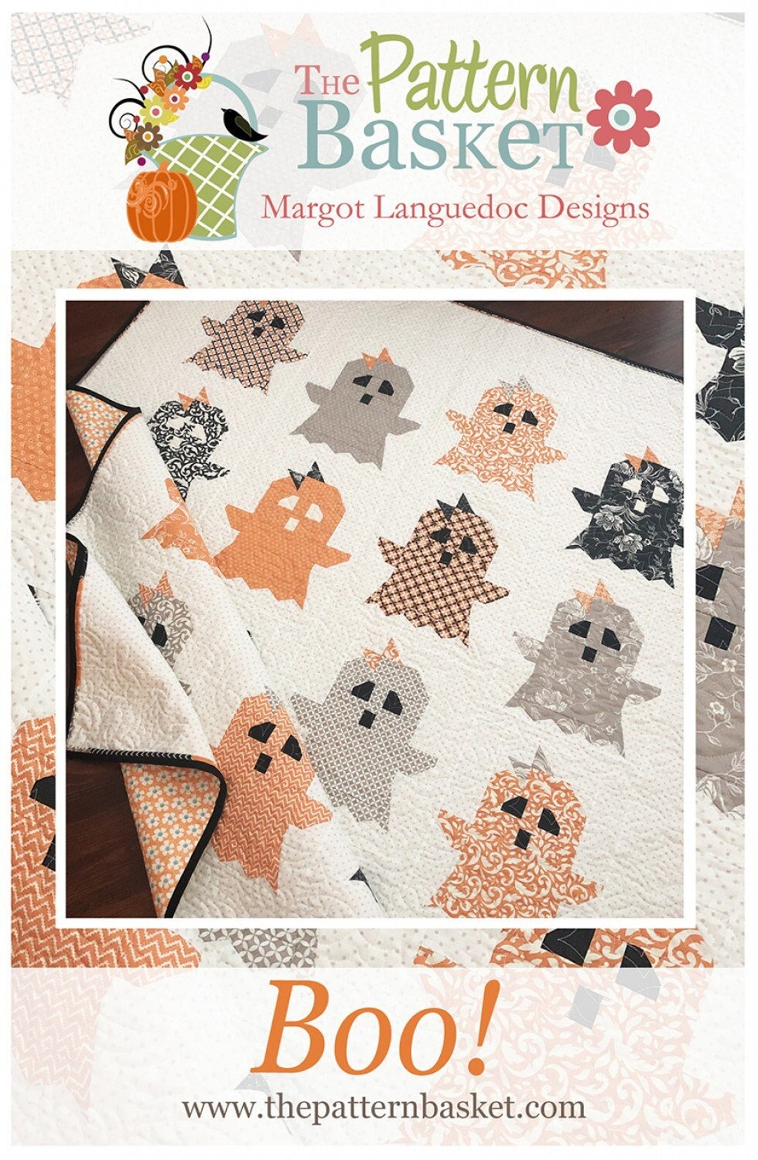 Boo! Girl Ghost Quilt Pattern From the Pattern Basket by Margot ...