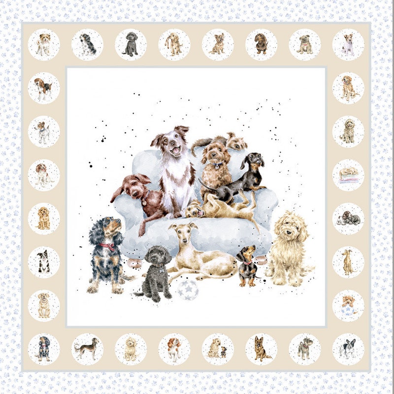 Dog Fabric Panels - Etsy