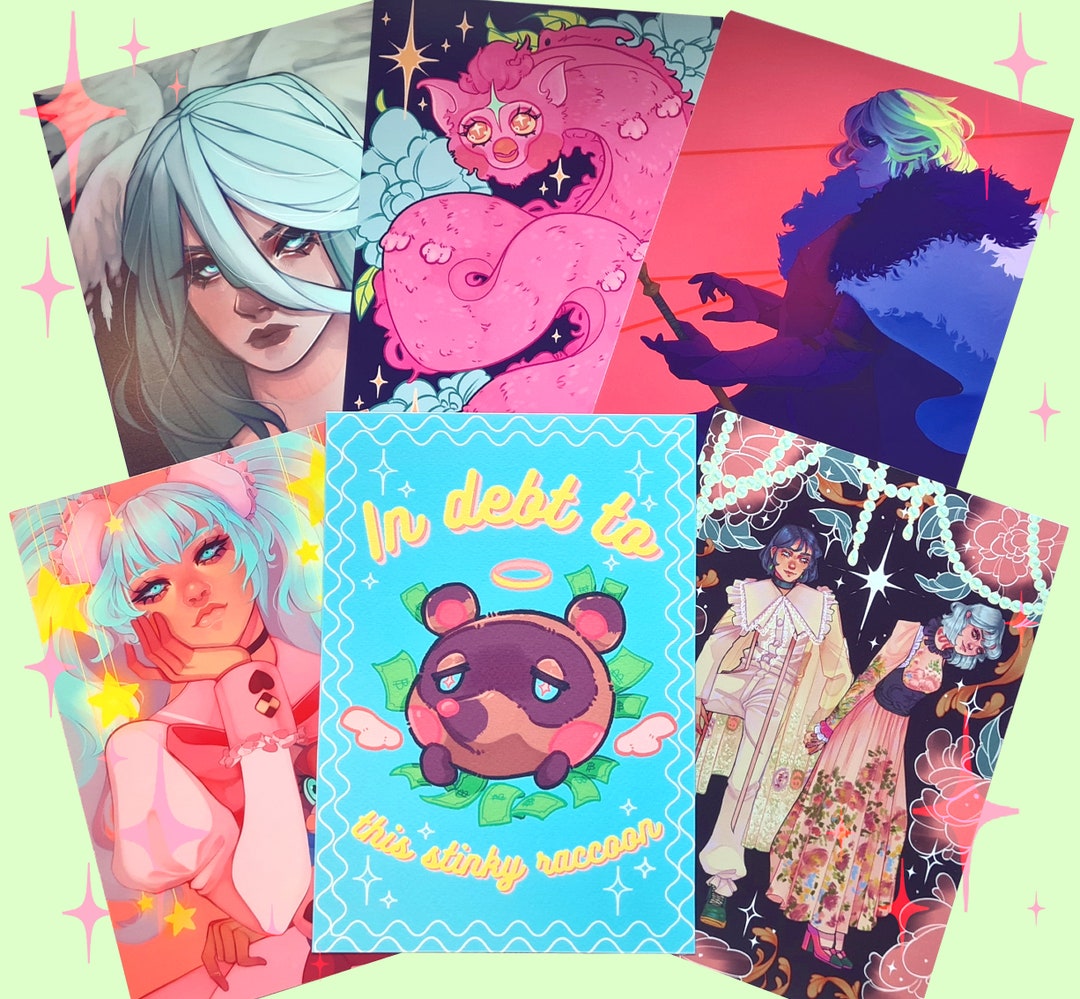 Fanart Mini Prints - Etsy