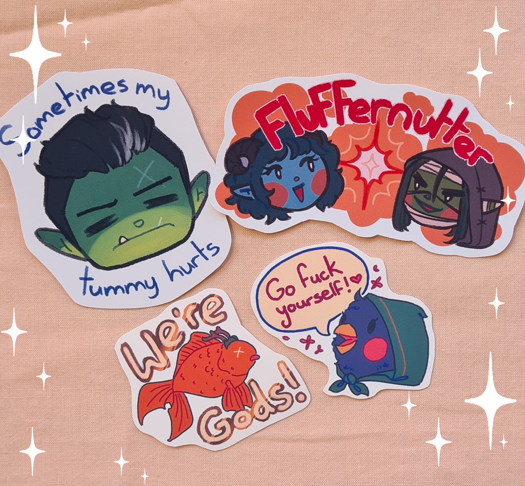 Critical Role Stickers - Etsy