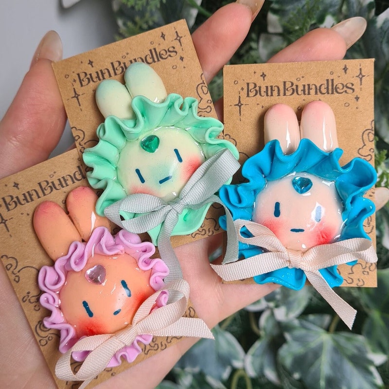 Polymer Clay Pin - Etsy