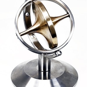 Precision Gyroscope Model, Desktop Art High End Office Toy for Science ...