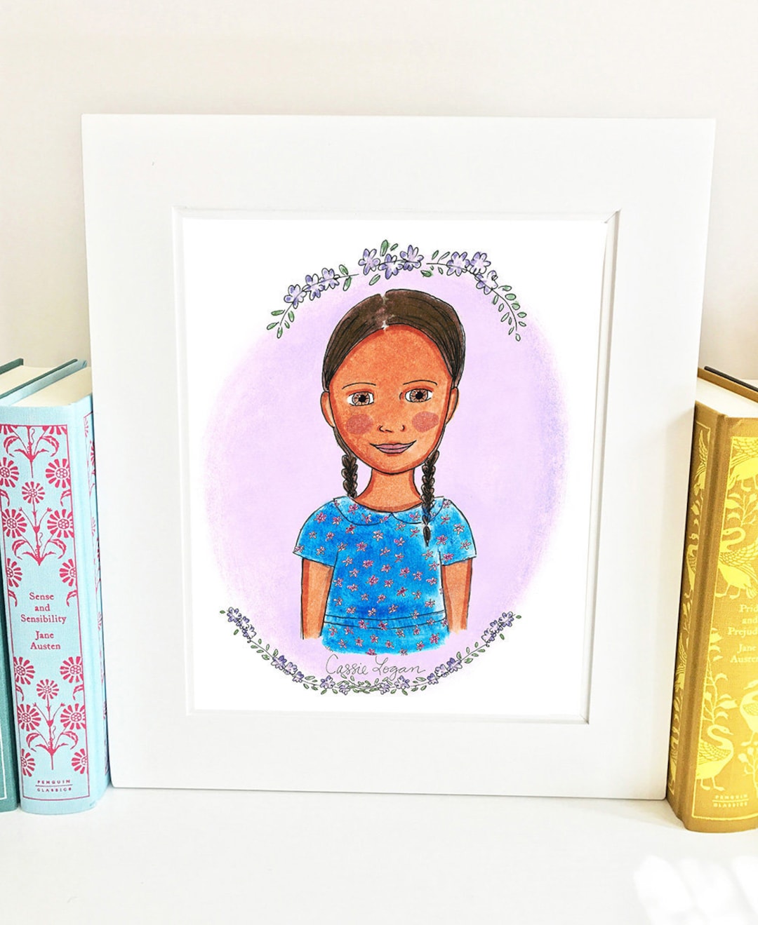Cassie Logan Print - Illustrated - Girls Room Decor - Roll of Thunder ...