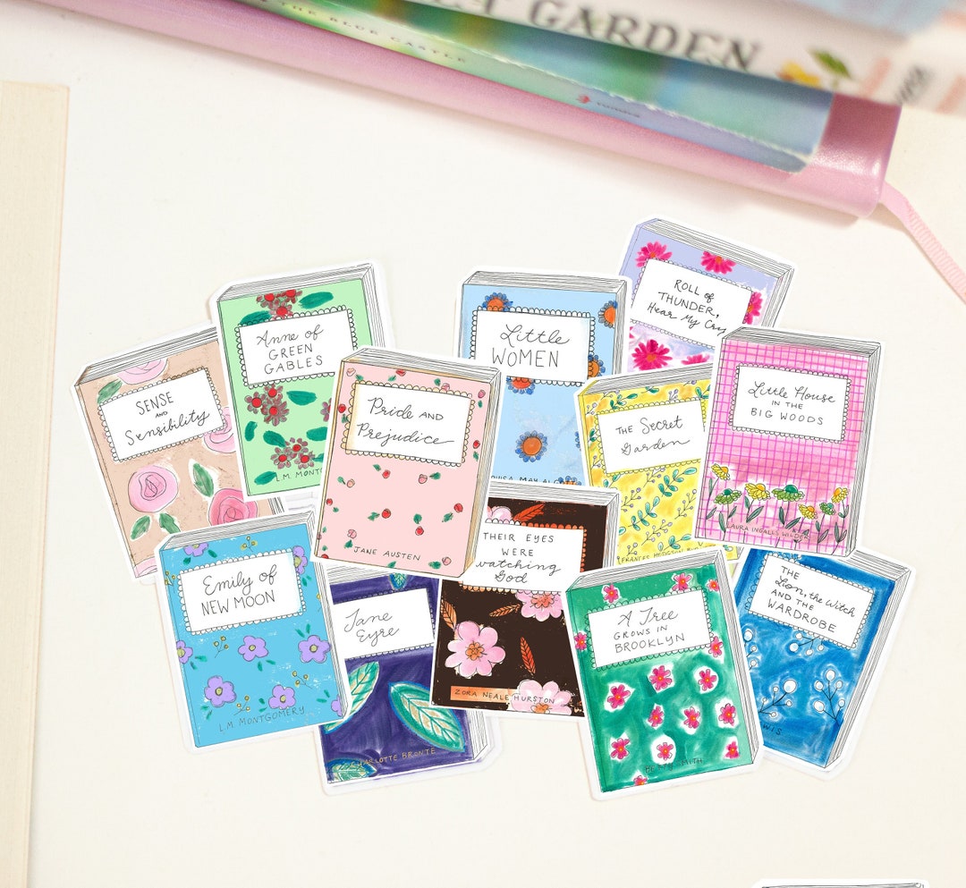 Great Books Stickers YOU CHOOSE single Sticker or Set Anne of Green ...
