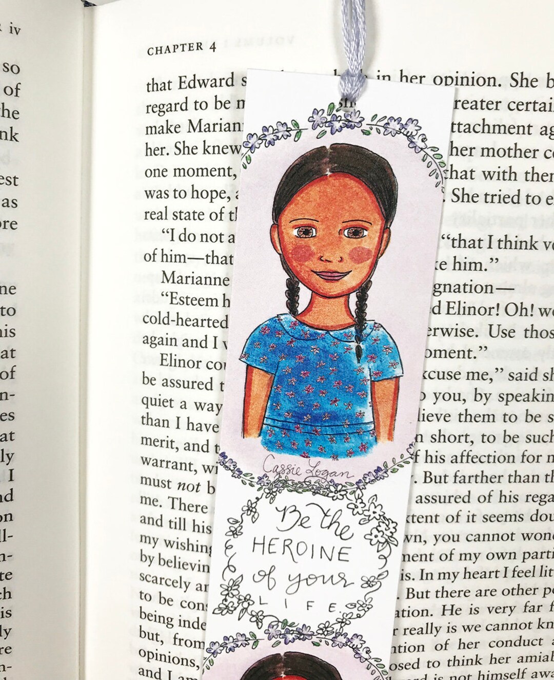 Cassie Logan Bookmark Roll of Thunder Hear My Cry Bookmark - Etsy