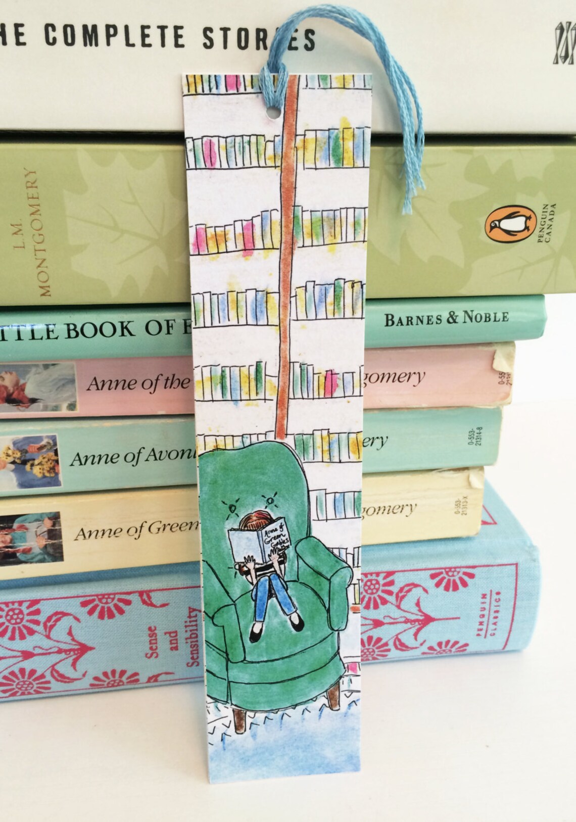 Library Reader Bookmark Colorful Book Lover Gift Choose | Etsy