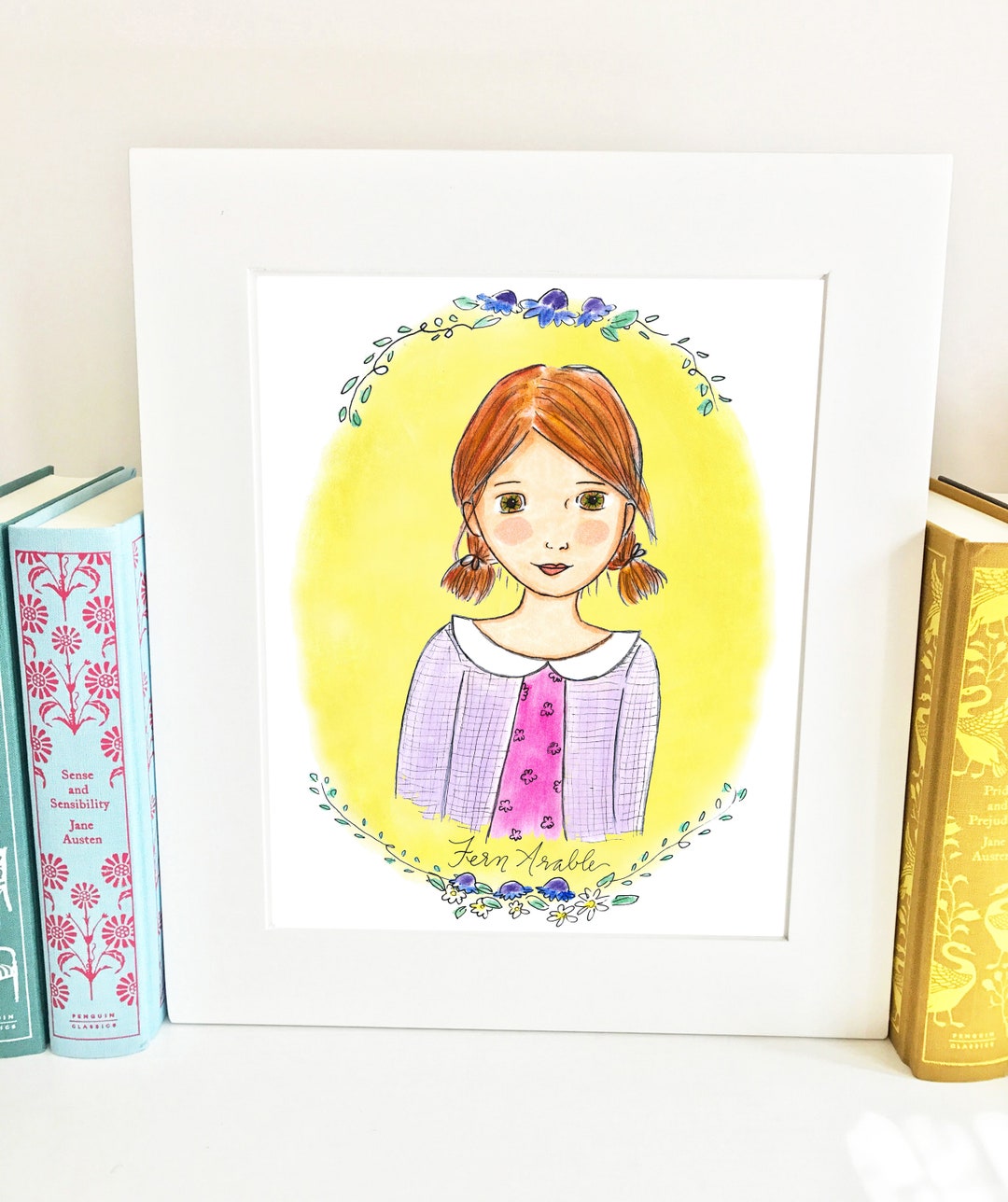 Fern Arable - Charlotte's Web - Literary Heroine - HFA - Etsy