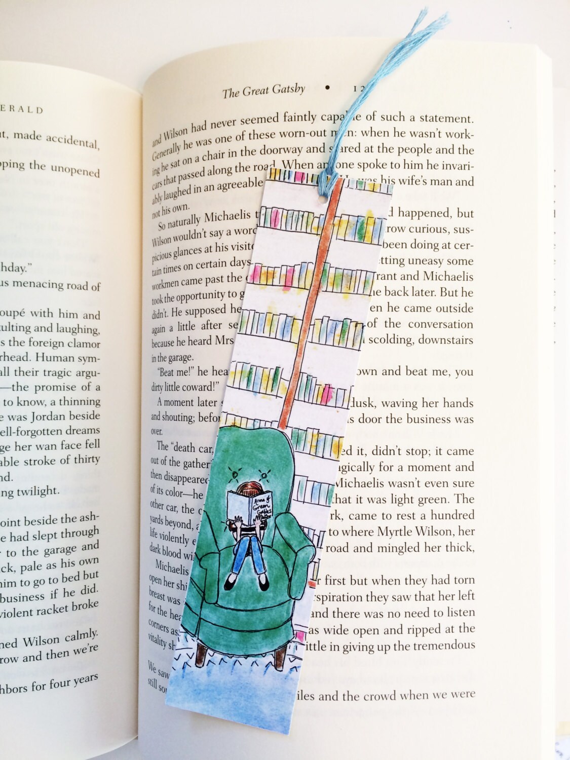 Library Reader Bookmark Colorful Book Lover Gift Choose | Etsy
