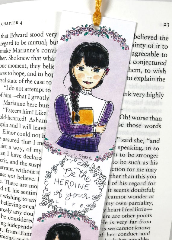 Emily of New Moon Bookmark Emily Starr bookmark handmade | Etsy