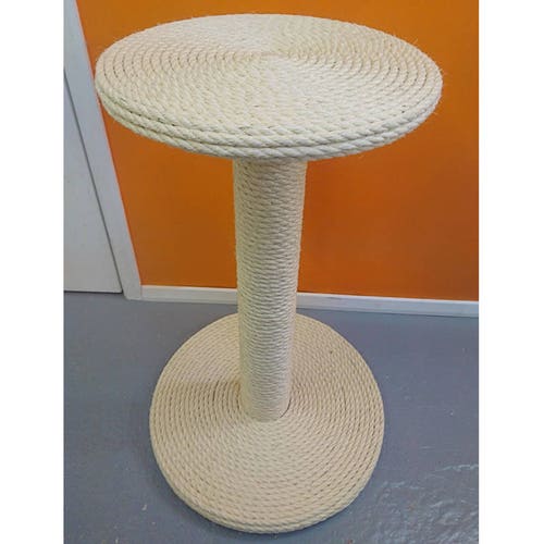Cat Scratching Post Horizontal Sisal Rope Handmade Cat | Etsy