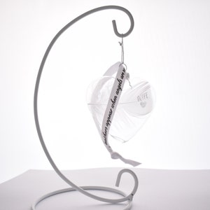 Metal Ornament Bauble Holder. Black or White. Jewellery Display Stand ...