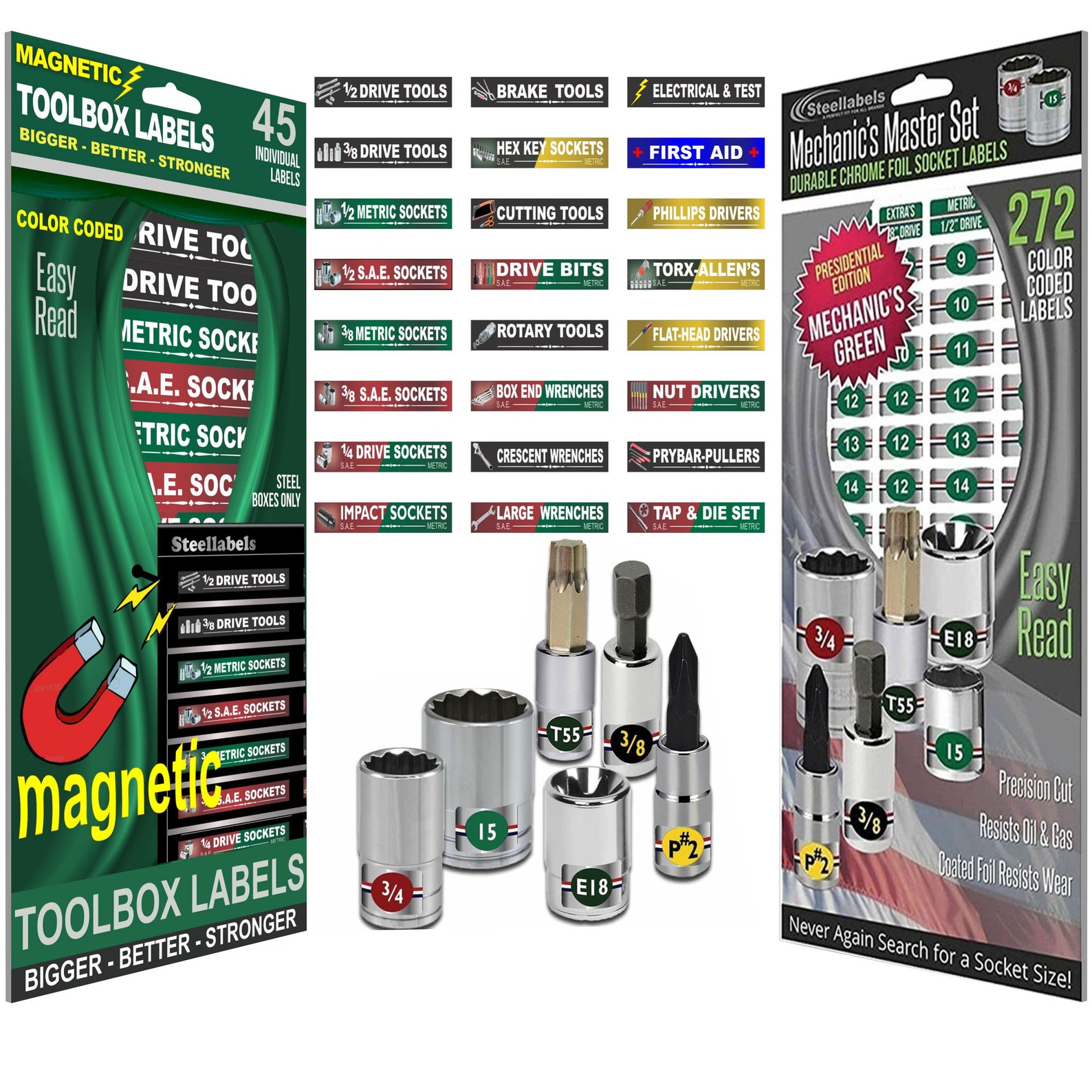 Ultimate Magnetic Toolbox Label Combo Set - Etsy