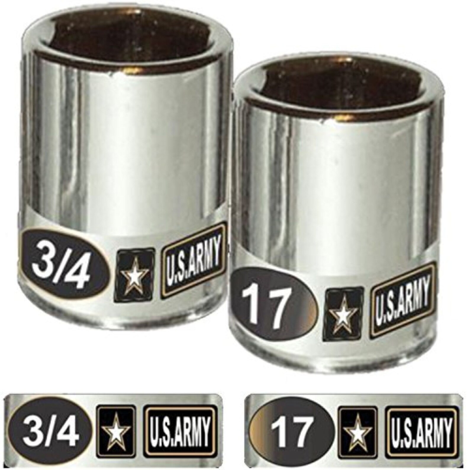 US Army Socket Labels - Perfect for Army Veterans! - Etsy