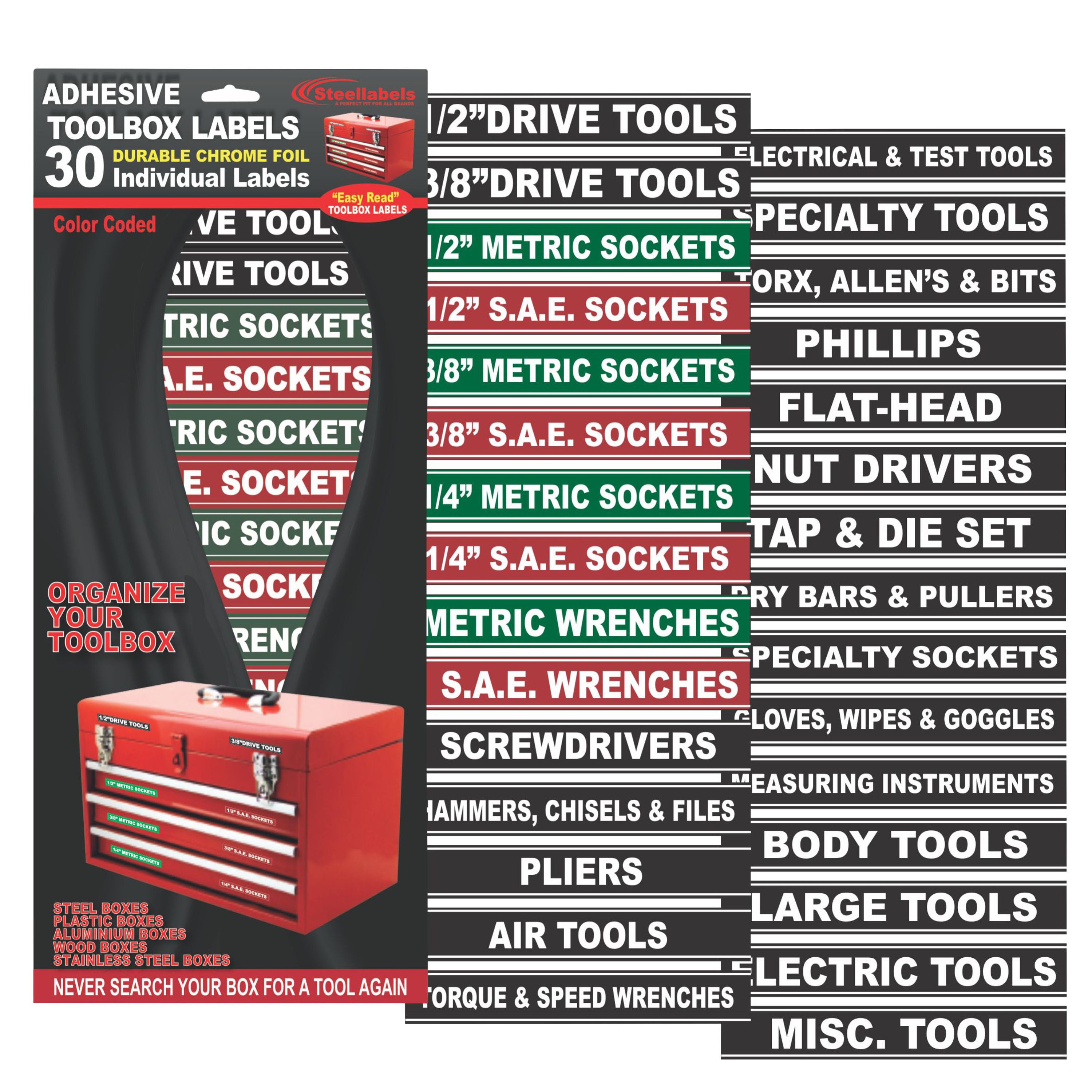 Tool Box Decals for sale | Only 4 left at -75%