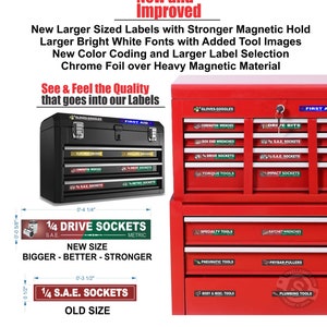 Ultimate Magnetic Toolbox Label Combo Set - Etsy
