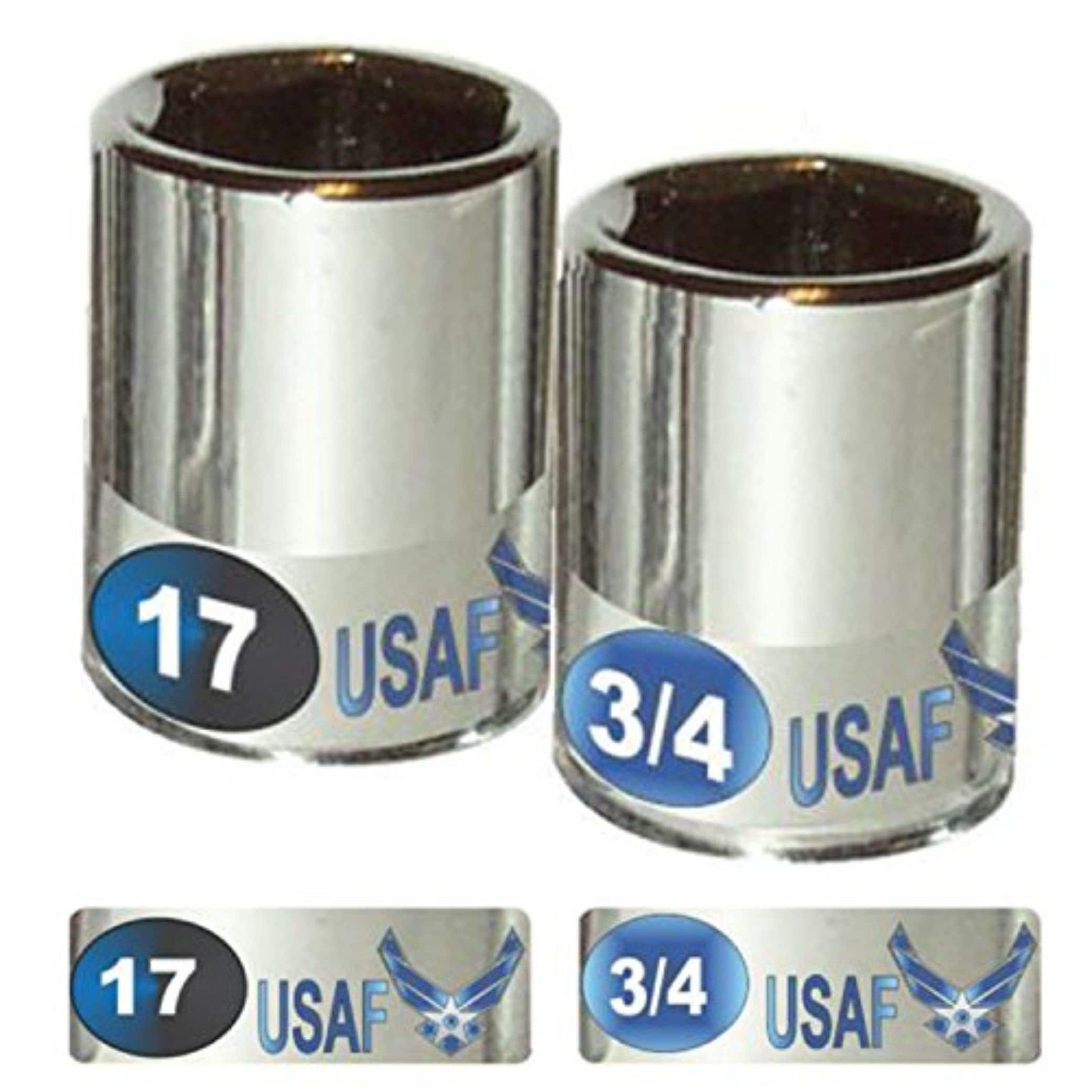 USAF Socket Labels - US Air Force - Perfect for USAF Veterans! - Etsy