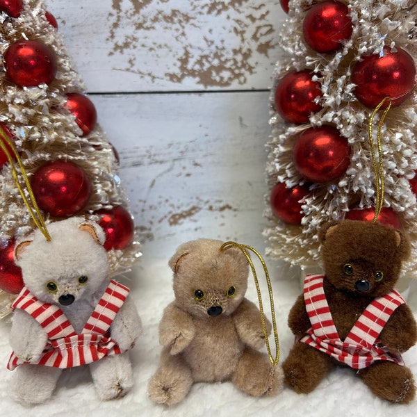 Christmas Vintage Teddy Bear - Etsy