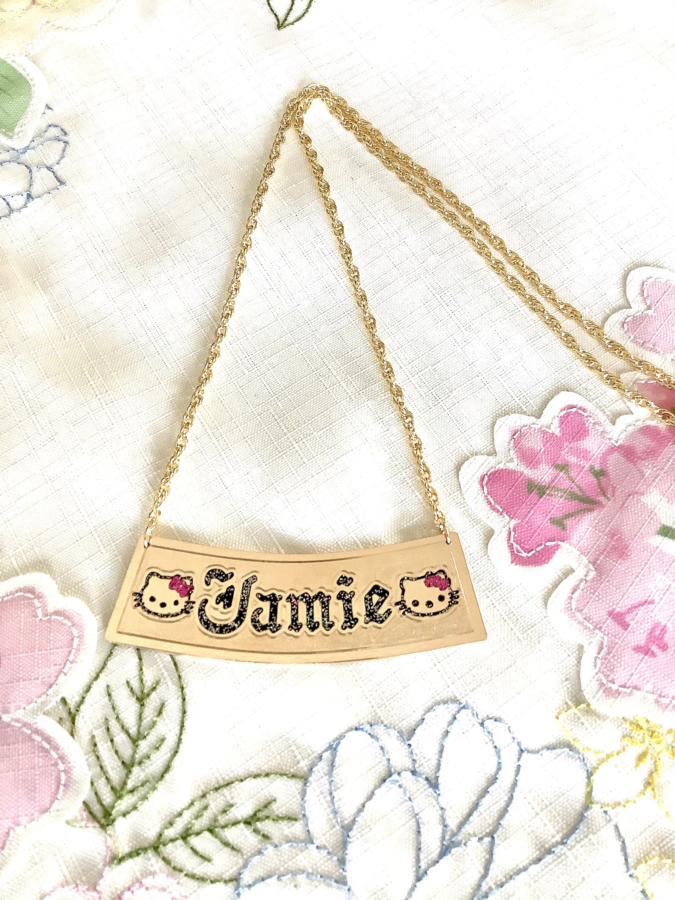 Gold Filled Nameplate With Designs - Etsy