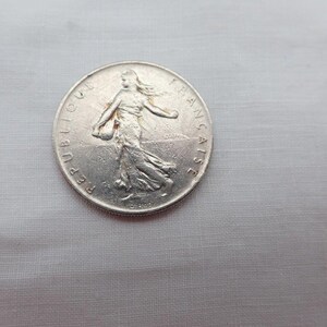 1960 French 1 Franc French Coins French Franc Coins French - Etsy Canada