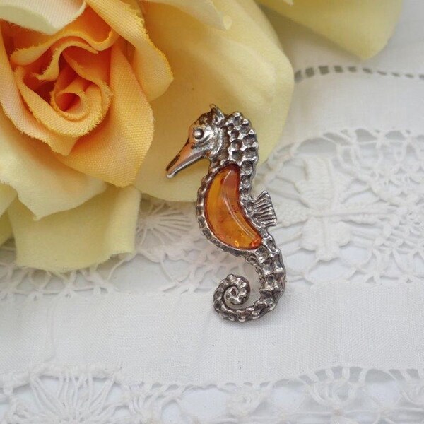 Amber Pin - Etsy